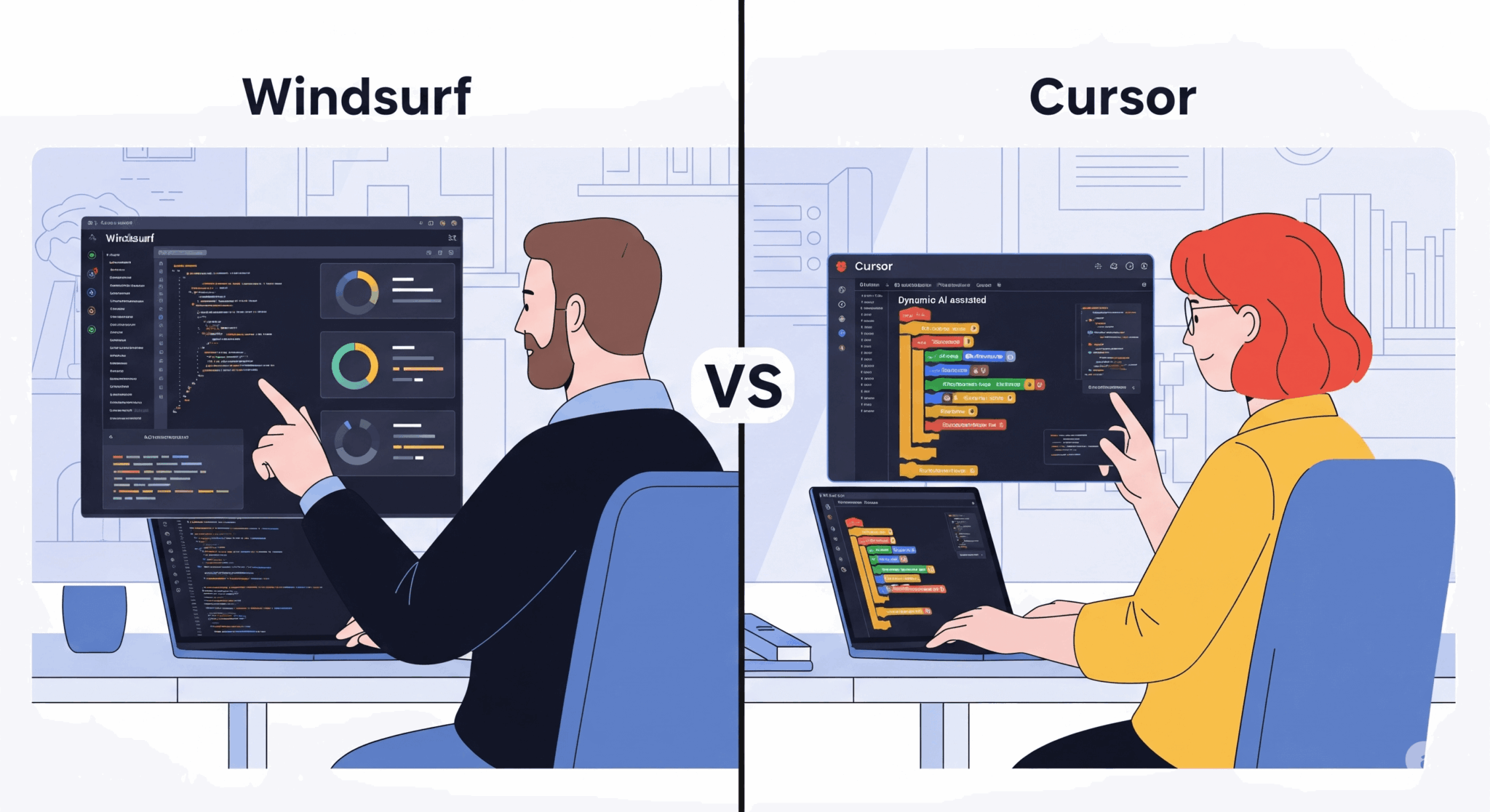 Difference between Windsurf & Cursor: What should you choose - AAET
